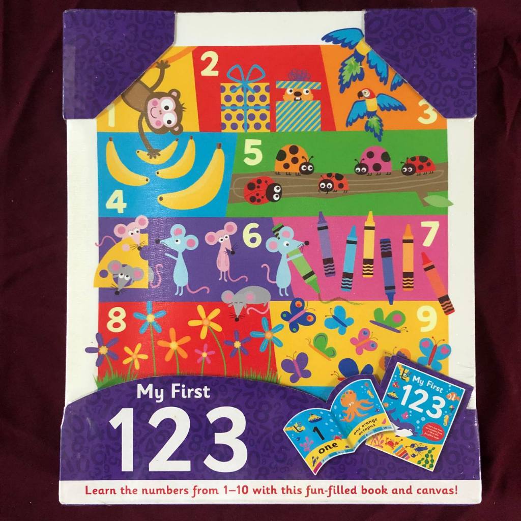 My First 123 Learn the number from 1-10 with this fun-filled book and ...