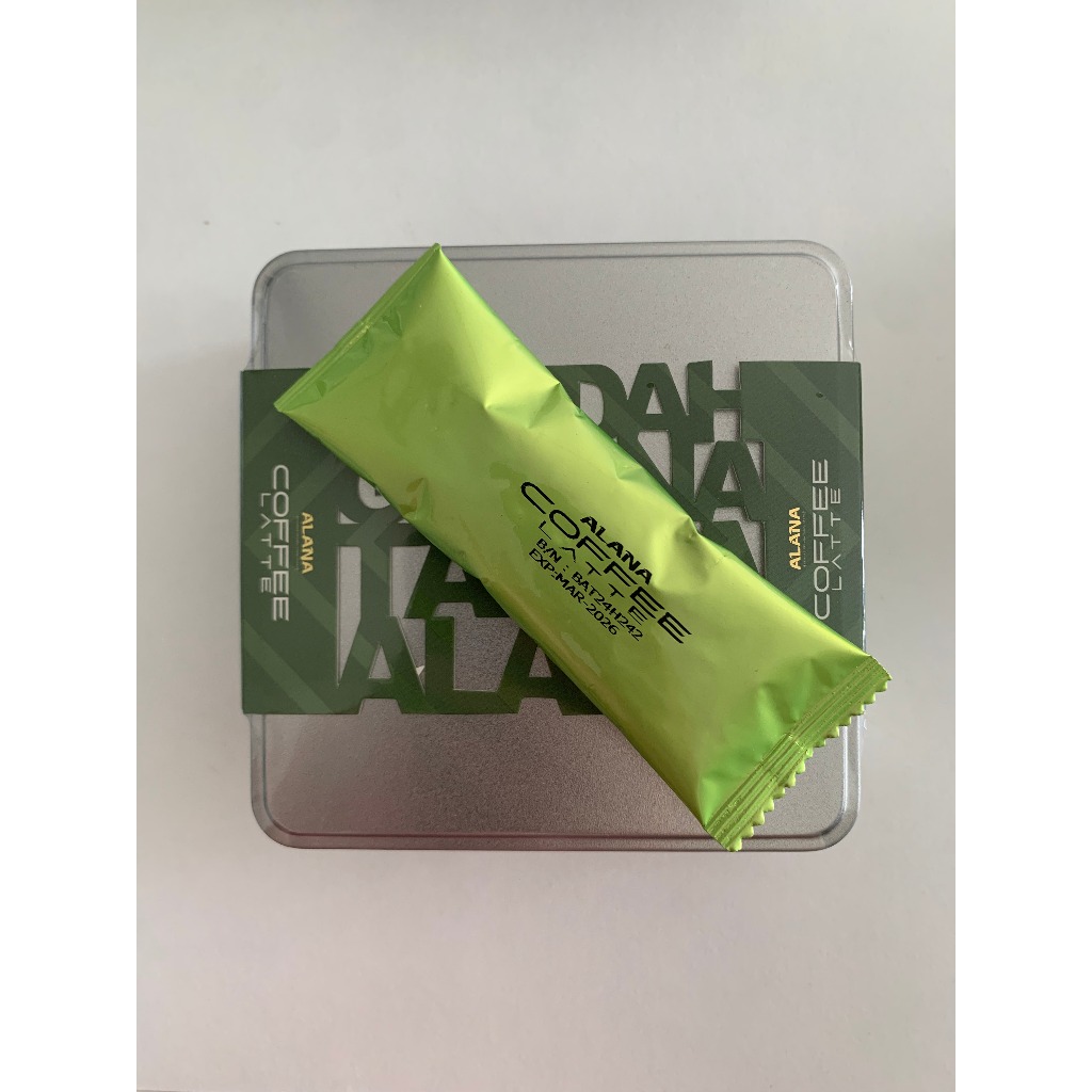 [TESTER] 1 x Sachet Alana Coffee Latte | 💯% ORIGINAL | Shopee Malaysia