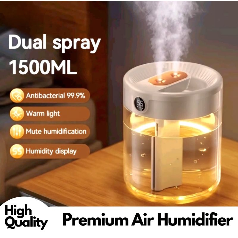 Scent Out Premium Flame Air Humidifier 3-Color Household Large Volume ...