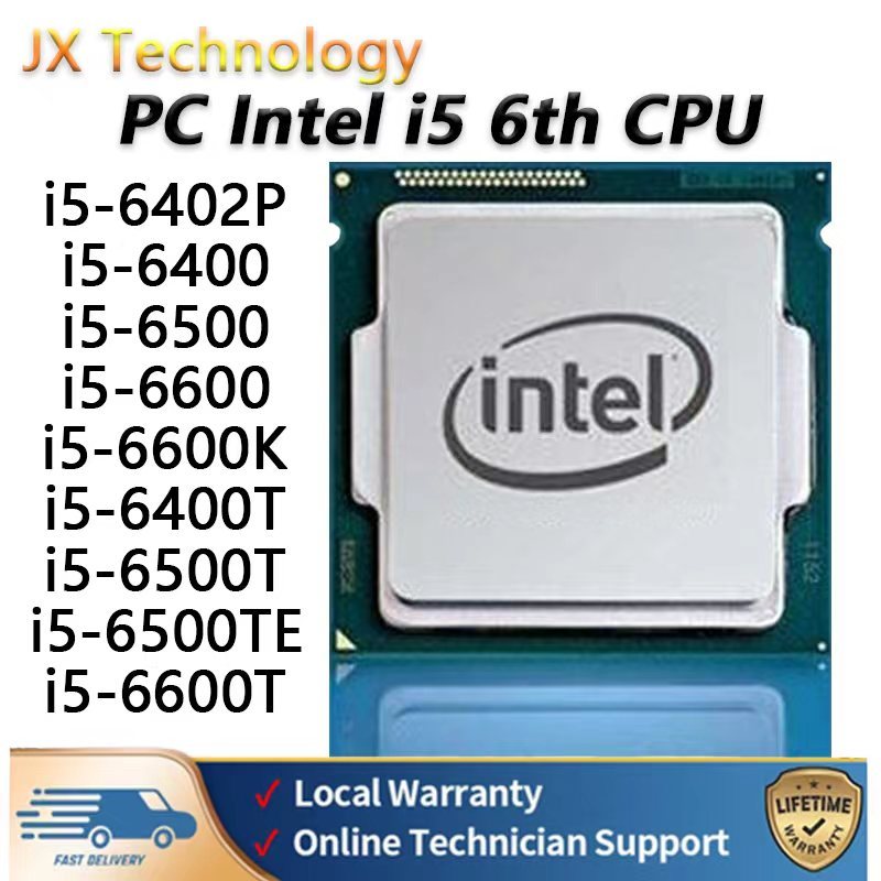 PC Intel Core i5 6402P 6400 6500 6600 6600K 6400T 6500T 6600T 6500TE CPU Desktop Processor ...