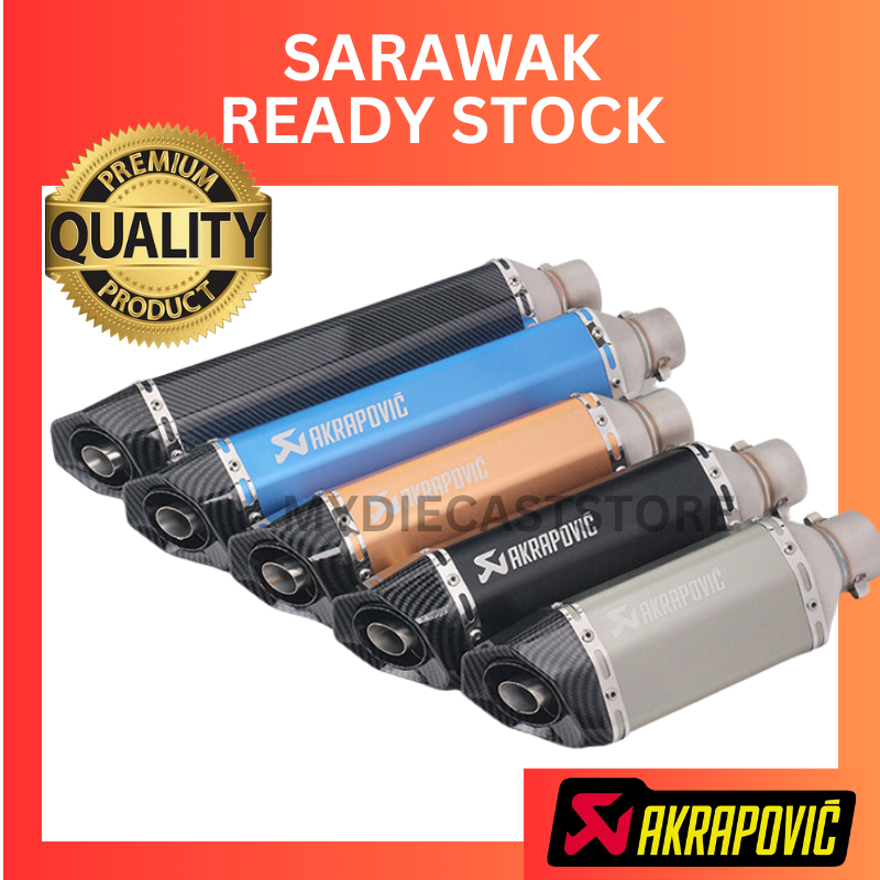 Akrapovic Motorcycle Exhaust Muffler 310mm 370mm 470mm short long ...