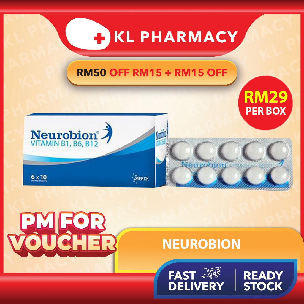 [SATU PAPAN] NEUROBION TABS 10S/ ASOLUTE BIO NERVEX 10S ADVANCED ...