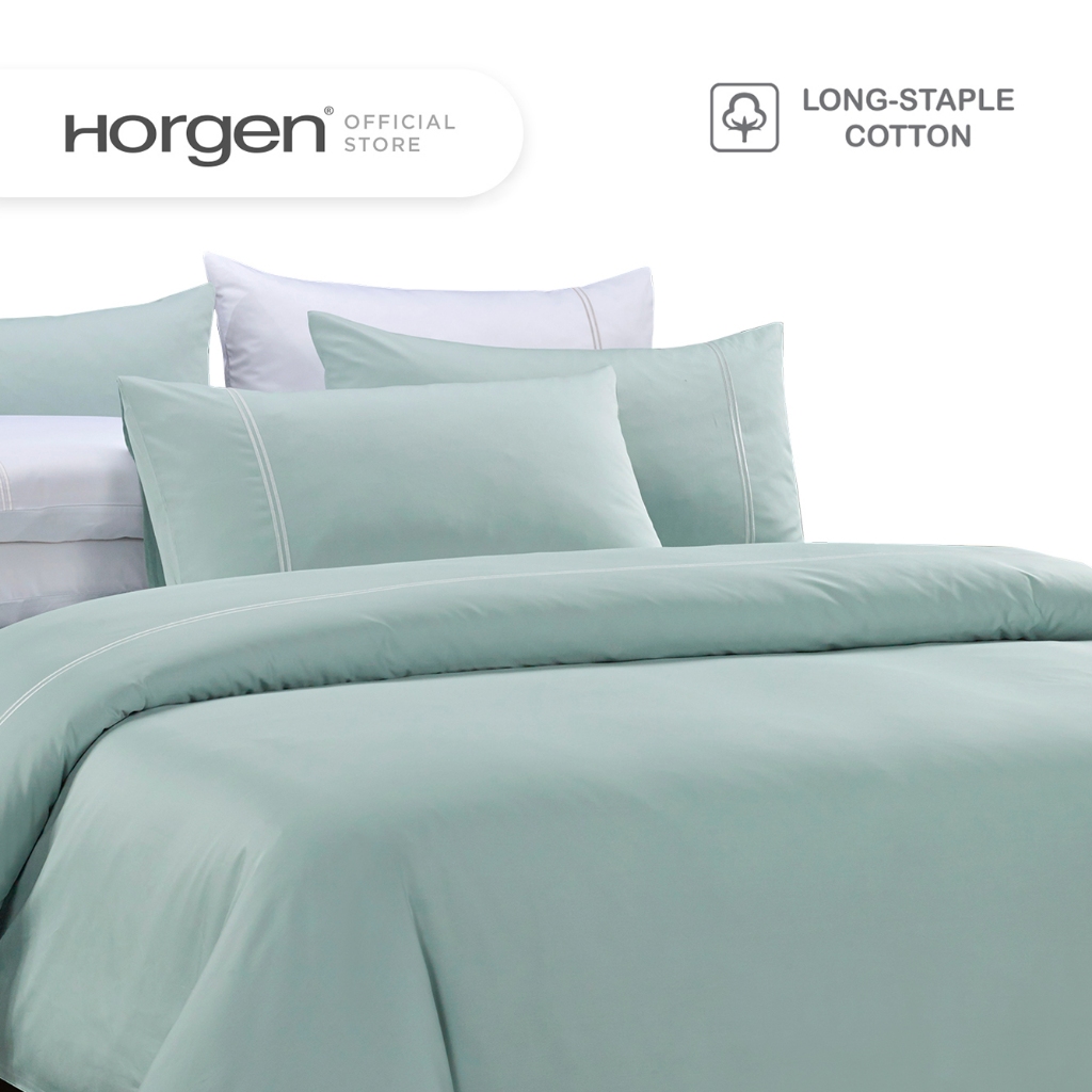 Horgen Long-Staple Cotton Fitted Sheet Set | Bedsheet | All Size ...