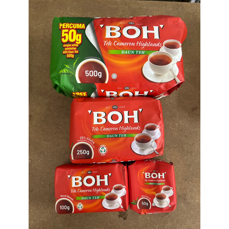 Tea Boh 50g 100g 250g 500g Tea Uncang | Shopee Malaysia