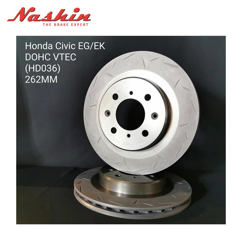 Nashin OE Brake Rotor Front For Honda Civic EG 92-95/EK 96-00 | Shopee ...