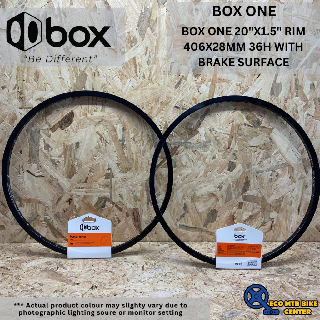 BOX COMPONENTS BOX ONE 20" RIM 406X28MM 36H WITH BRAKE SURFACE (SELL IN ...