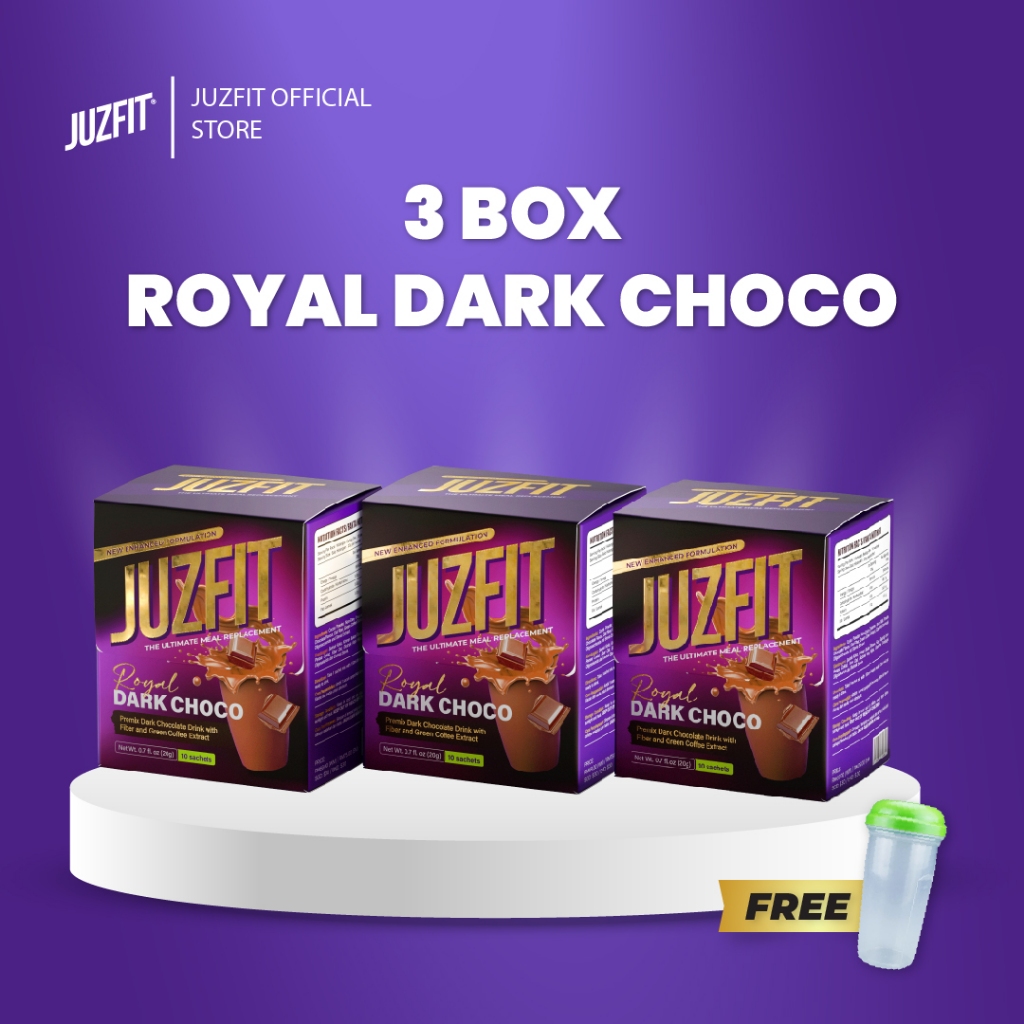 3 BOX DARK CHOCO MEAL REPLACEMENT SET SEBULAN | Shopee Malaysia