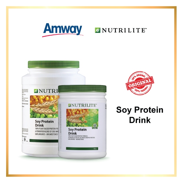 AMWAY NUTRILITE Soy Protein Bean Drink (900g/450g) | Shopee Malaysia