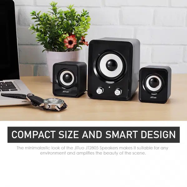 USB Portable Mini Bass Subwoofer 2.1 Speaker Box Wired Audio for phone ...