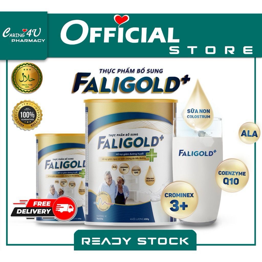 【100% Original Stock】FALIGOLD MILK for Diabetes Patients/Diabetic 400g ...
