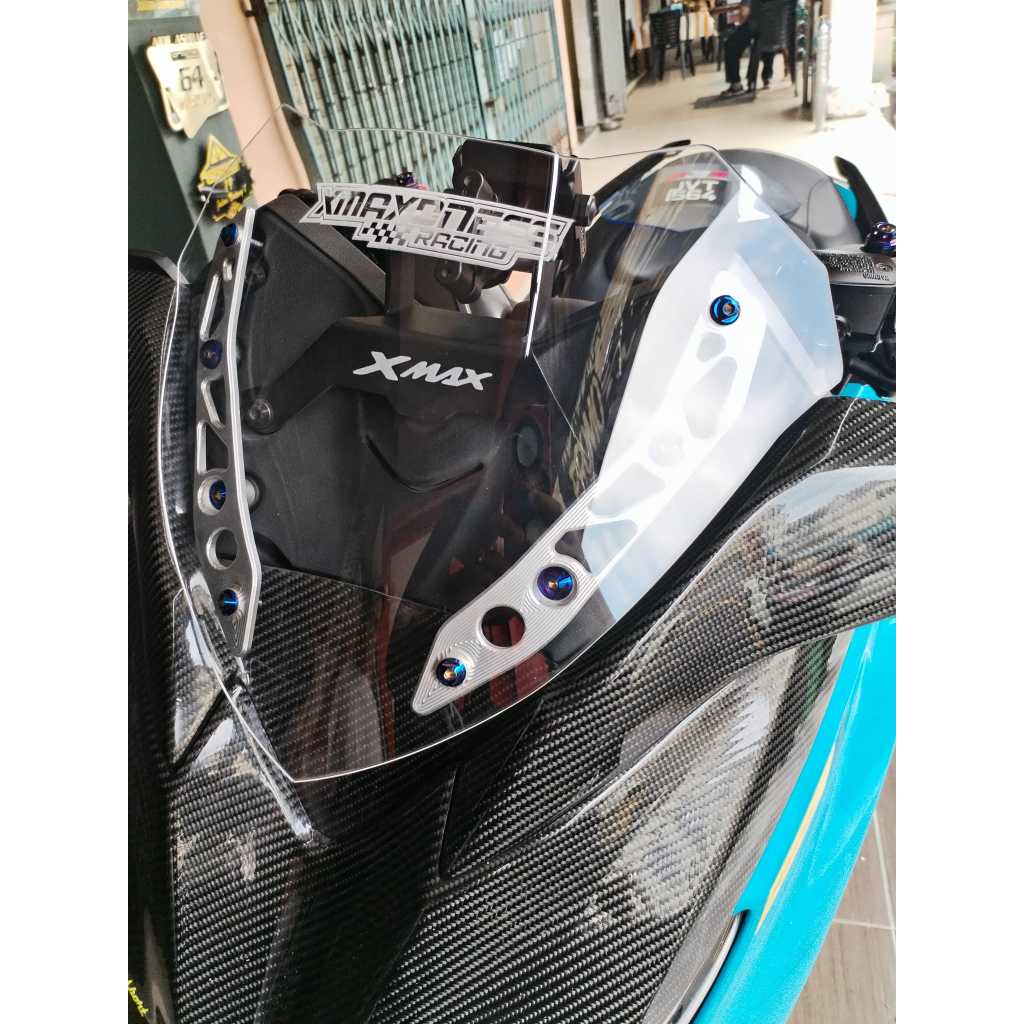 XMAX V1 WINSHIELD CUSTOM BY XMAXDNESS RACING | Shopee Malaysia