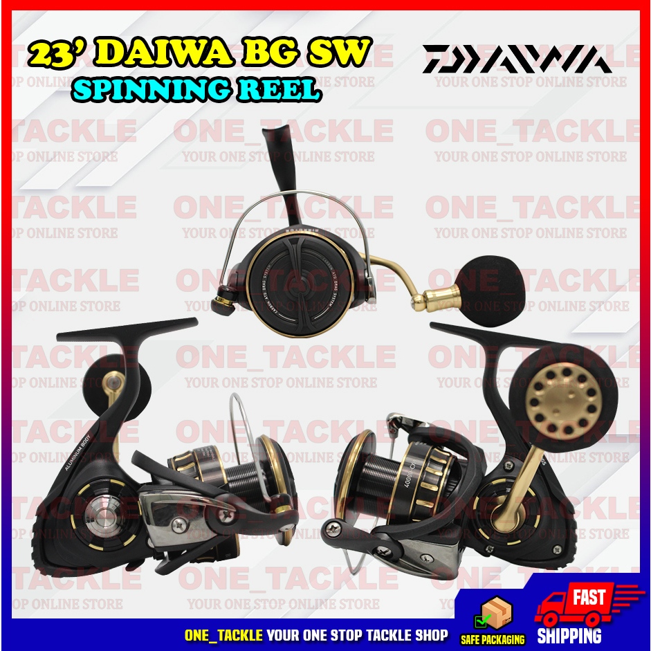 Daiwa 23 BG SW spinning reel daiwa bg sw reel | Shopee Malaysia