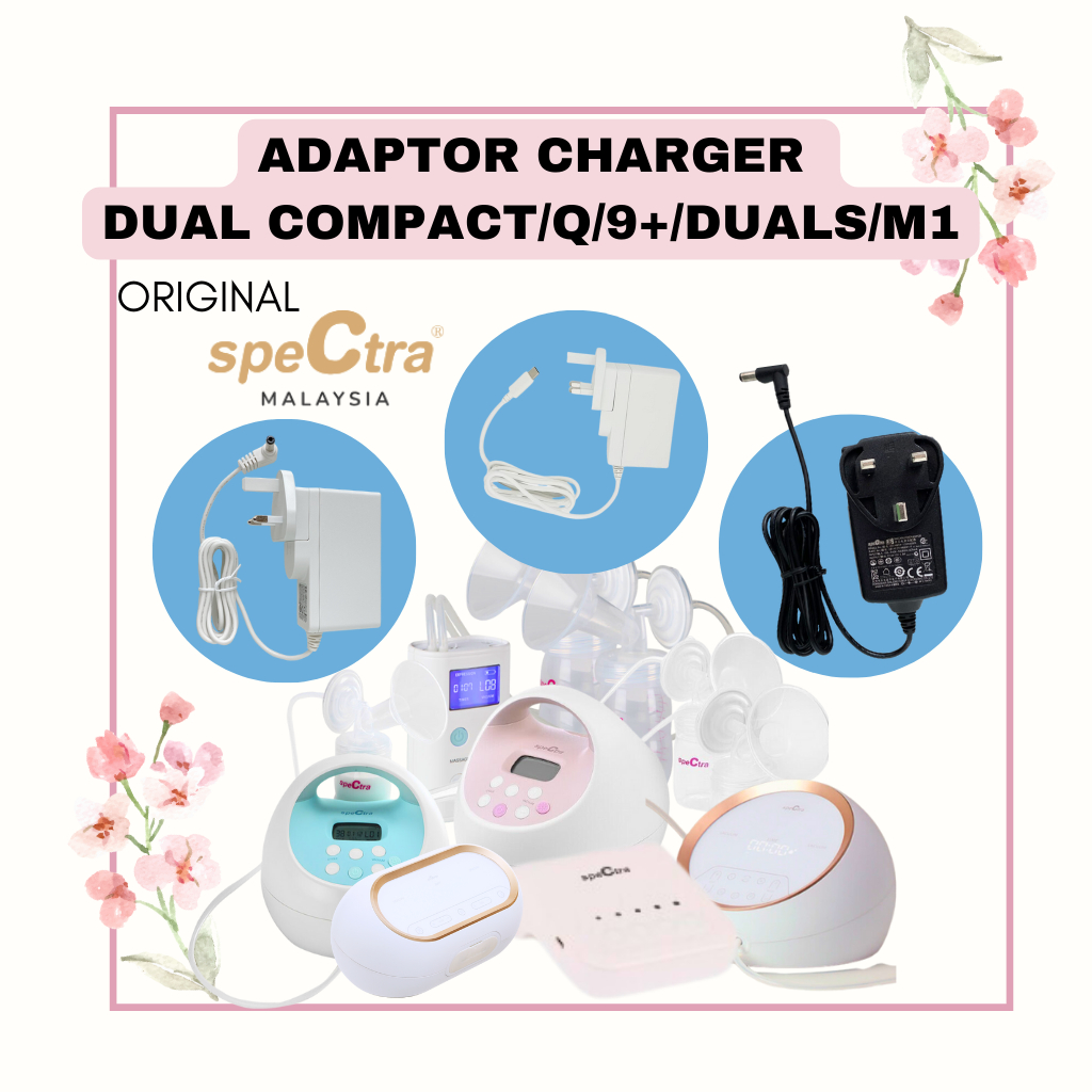 Original Spectra Adaptor Breastpump Charger 5V/6V/9V/12V | Shopee Malaysia