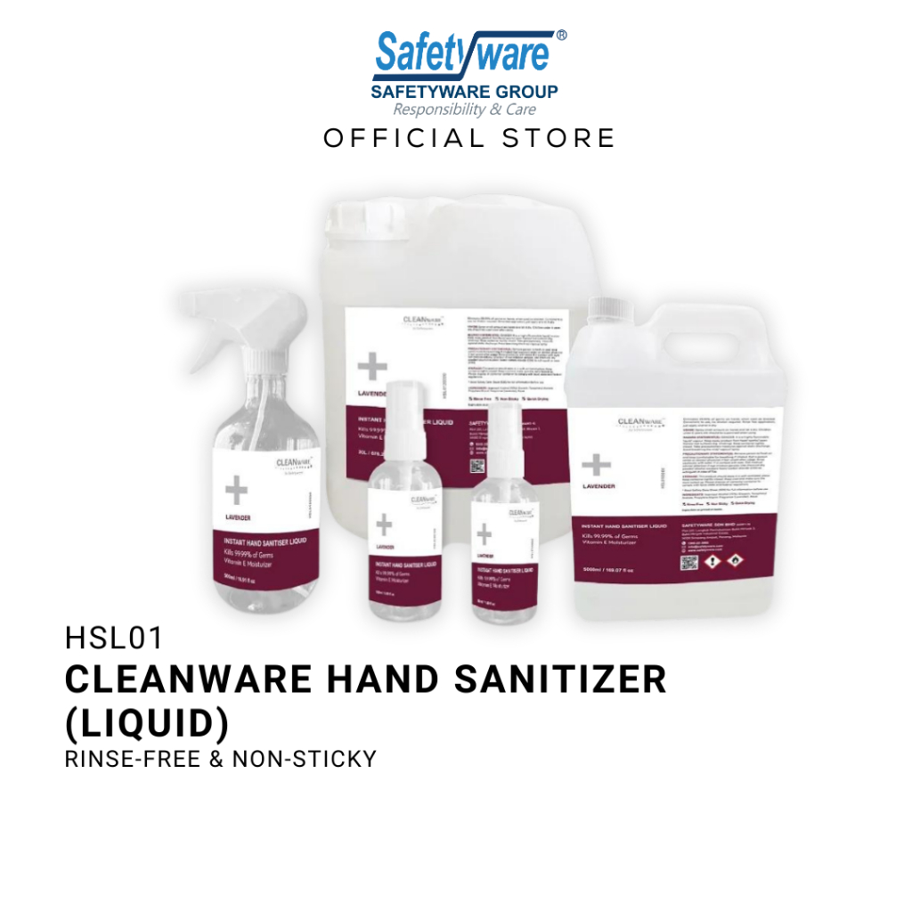 CLEANWARE Liquid Hand Sanitiser | 5000ML | 20000ML | Shopee Malaysia