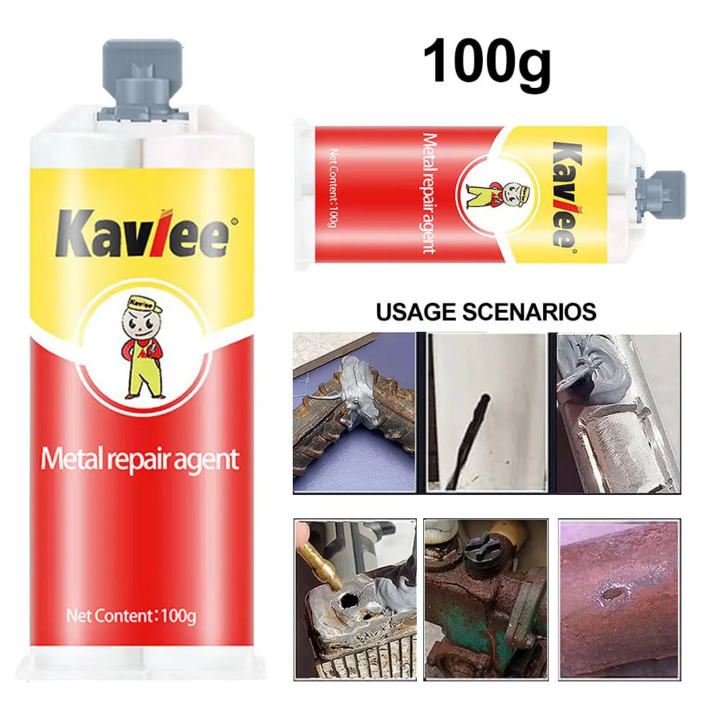 MKR KAVLEE All-Purpose Repair Glue Casting Repair Glue for Metal Agent ...