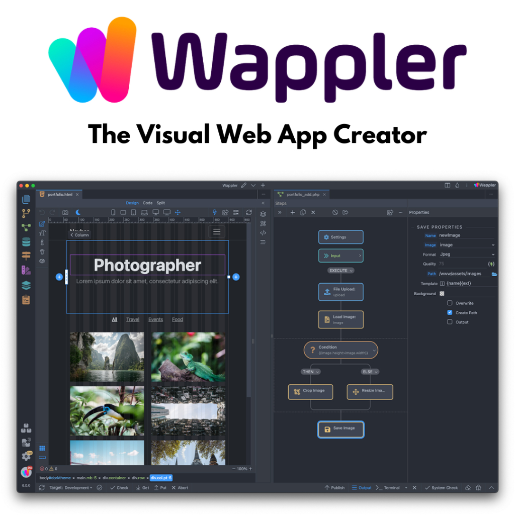 Wappler - The Visual Web App Creator | Windows | macOS | Shopee Malaysia
