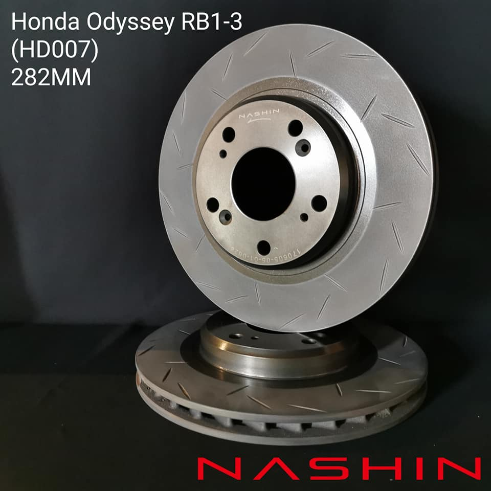 Nashin OE Brake Rotor Front For Honda Odyssey RB1 03-08/RB3 08-13 ...