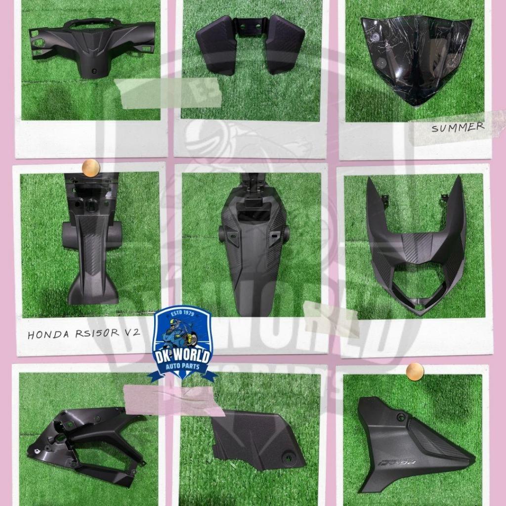 *INNER RS150 V2*READY STOCK 100% Original BSH Honda Inner Cover SET RS150 V2 BLACK INNER BODY ...