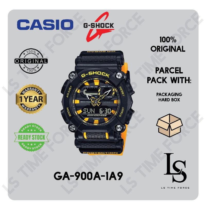 G-SHOCK ORIGINAL GA-900A-1A9/GA-900A-1A9DR/GA-900A/GA900A | Shopee Malaysia