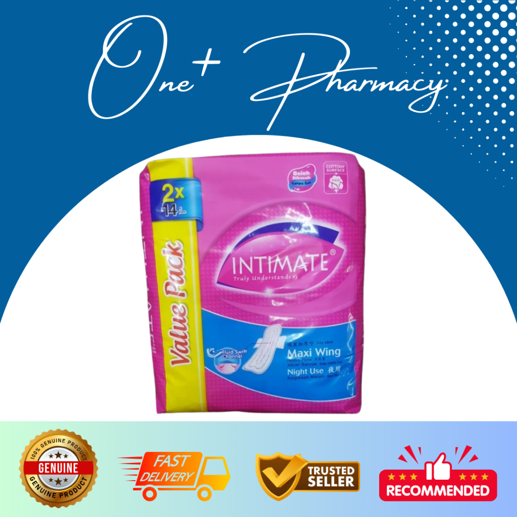 Intimate Maxi Wing Night Use 28cm(28 pads) | Shopee Malaysia