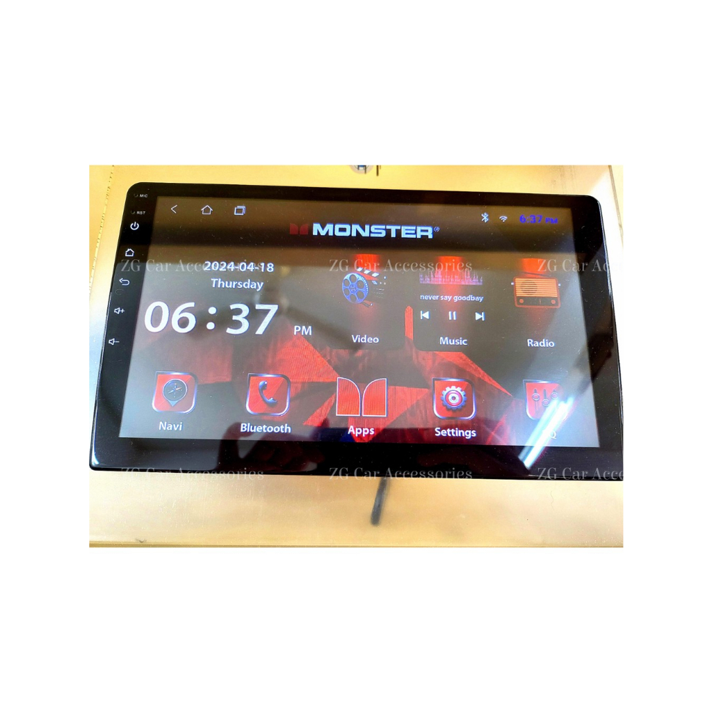 Monster Insight Head Unit Series 1+16GB Android Player Car Audio ...