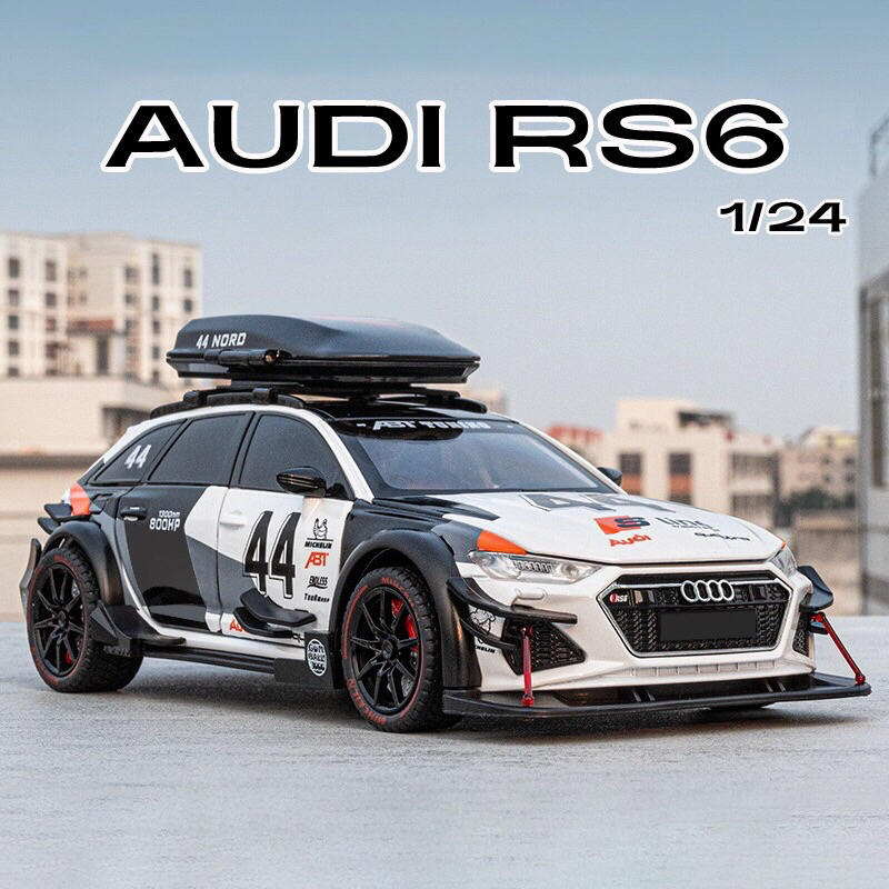 Audi RS6 Modify 1:24 Scale Audi RS6 Diecast Model Car | Shopee Malaysia