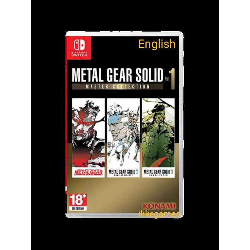 💥English💥 Nintendo Switch METAL GEAR SOLID - Master Collection Version ...