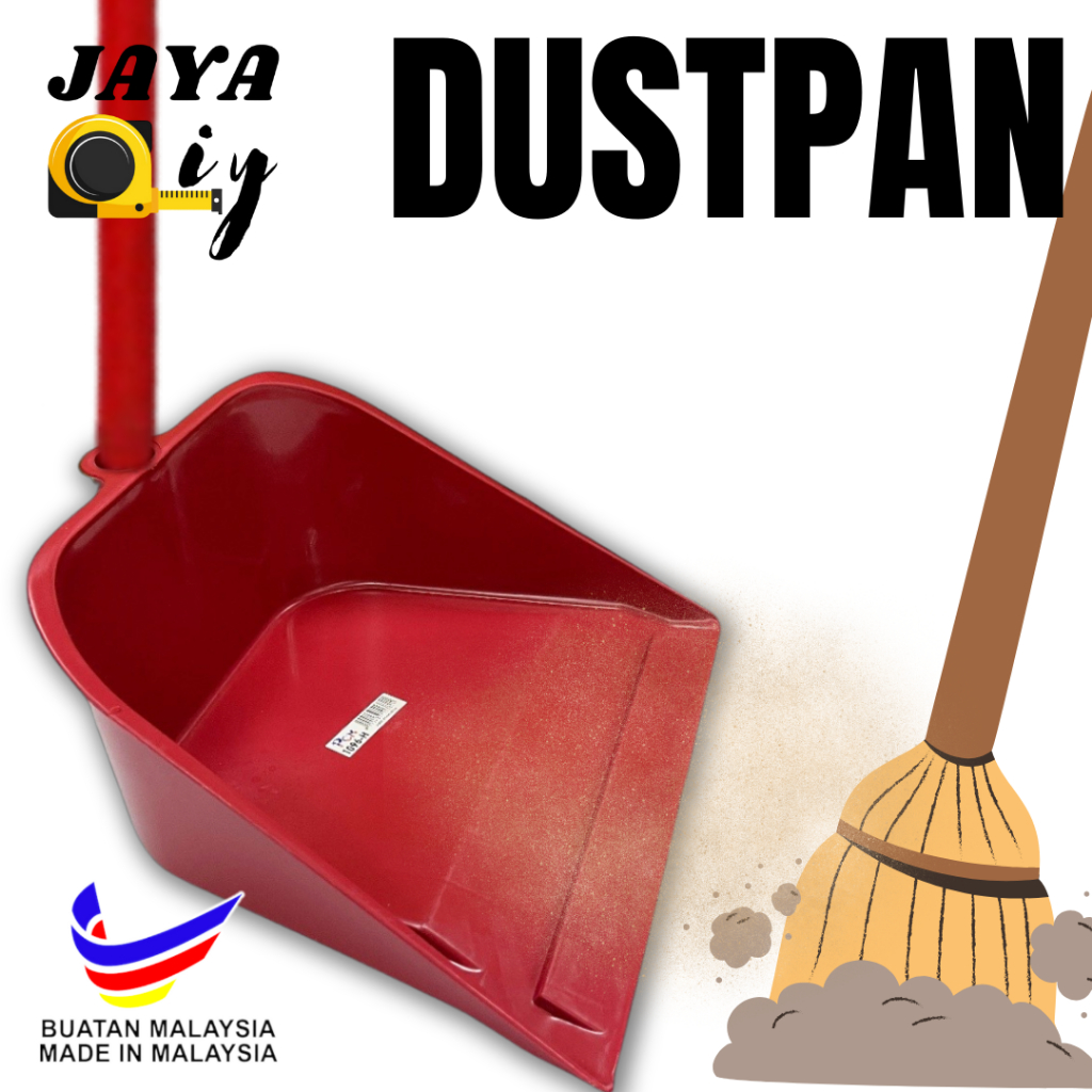 LOCAL PVC Dustpan set with handle / Rubbish Scoop / Penyodok Sampah set ...