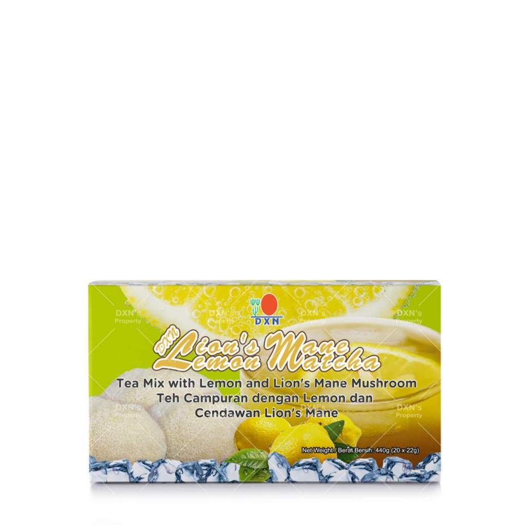 Lion's Mane Lemon Matcha 440g (20*22g) | Shopee Malaysia