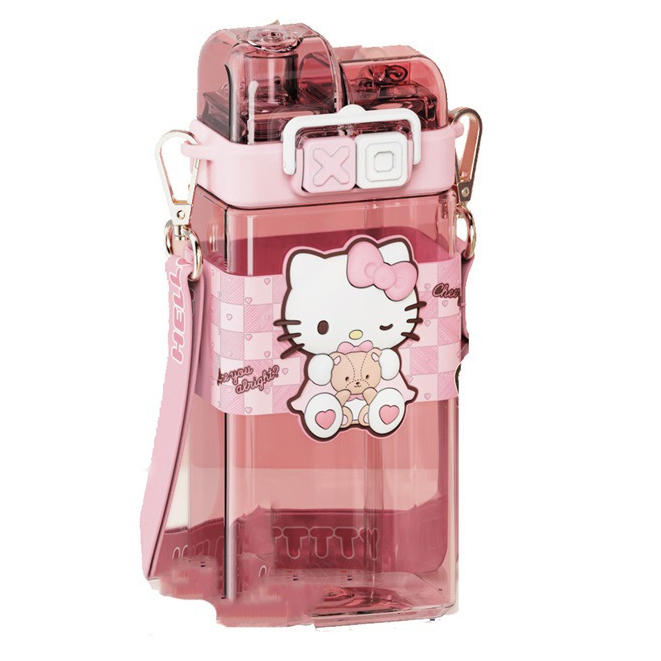 Sanrio 520ML Tritan Hello kitty Kuromi Melody Buzz Lightyear Lotso ...