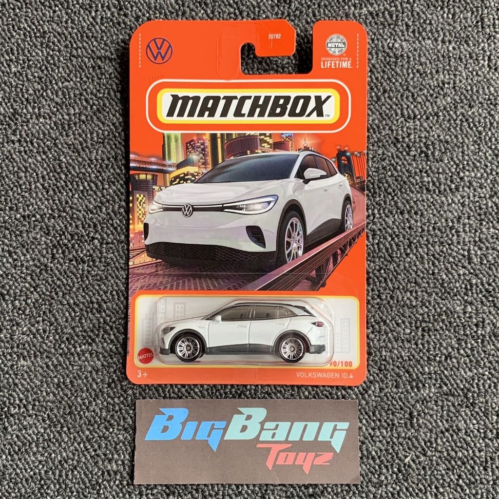 Matchbox Volkswagen ID4 White #90 Basic Mainline 2024 Case G (In-Stock ...