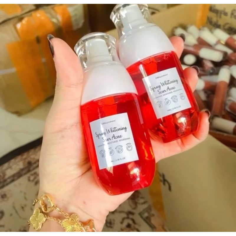Spray Whitening Scar Acne by Mek Nuraini | Shopee Malaysia
