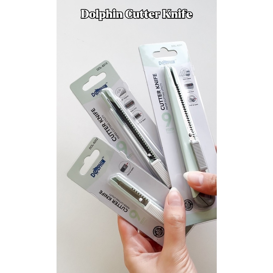 Dolphin Cutter Knife / Pisau Tolak (9MM Blade) | Shopee Malaysia