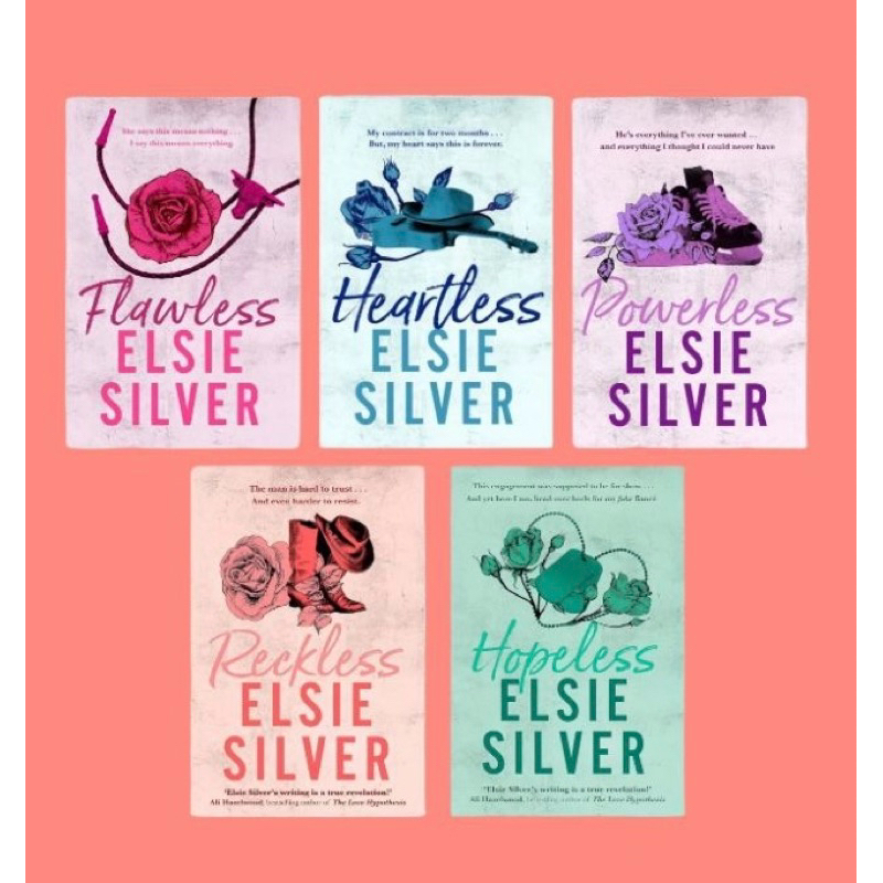 Elsie Silver Part 1(Chestnut Springs) (5 books) Flawless, heartless, powerless, reckless ...