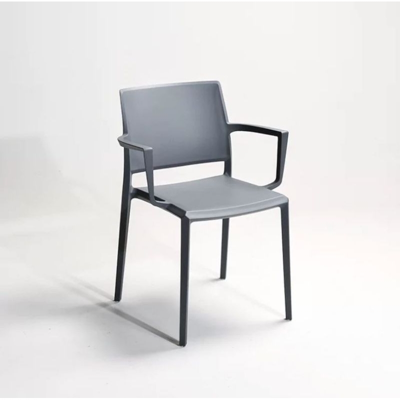 PP Chair With Armrest / Heavy Duty | Shopee Malaysia