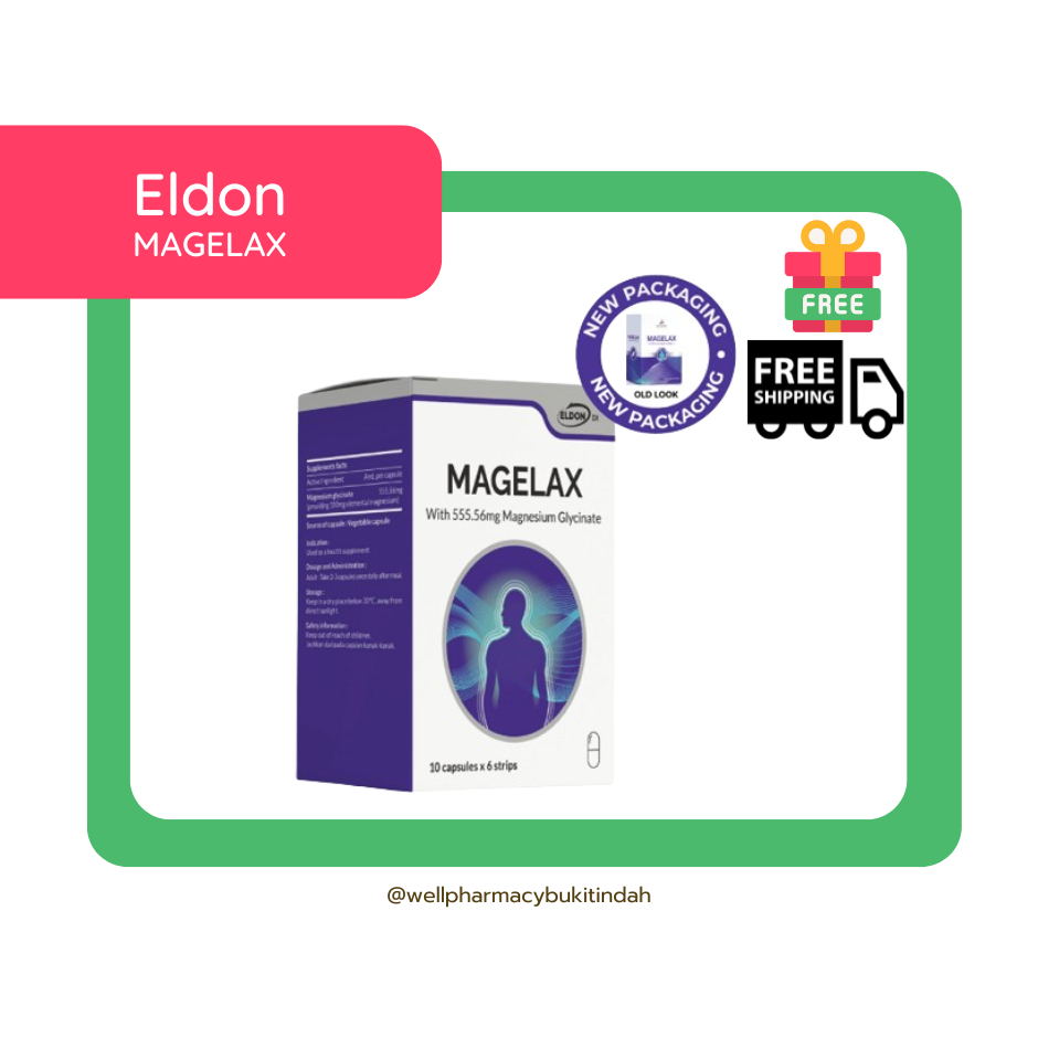 ASCENTIA MAGELAX WITH MAGNESIUM GLYCINATE 60'S | Shopee Malaysia