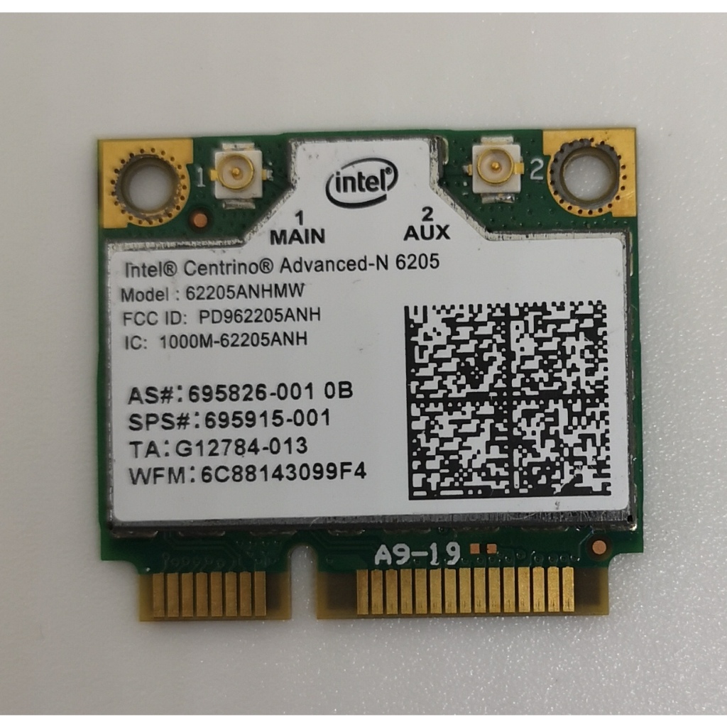 [Used] Intel Centrino Advanced-N 6205 62205ANHMW Dual Band Wireless ...