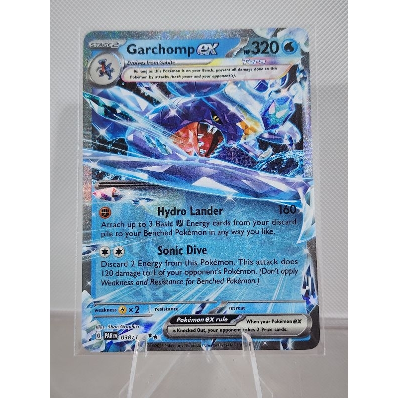 2023 Garchomp Ex Card (Rare Holo) | Shopee Malaysia