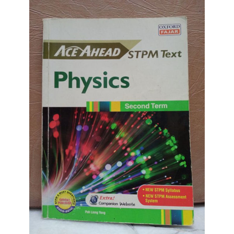 STPM Second Hand Textbook | ACE AHEAD PHYSICS SEM 2 | Shopee Malaysia