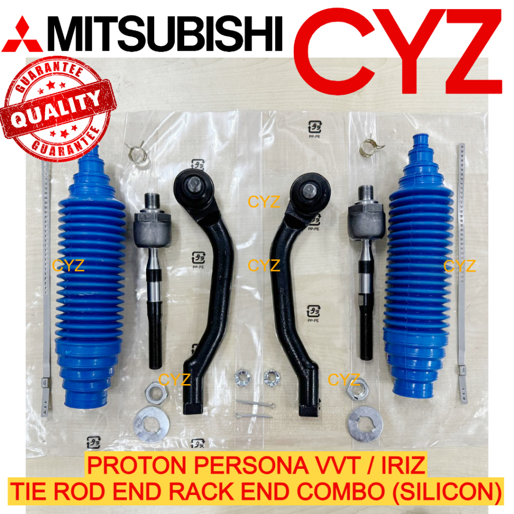 Combo Set Proton PERSONA VVT BH6 16Y, IRIZ BH3 Tie Rod End / Rack End ...