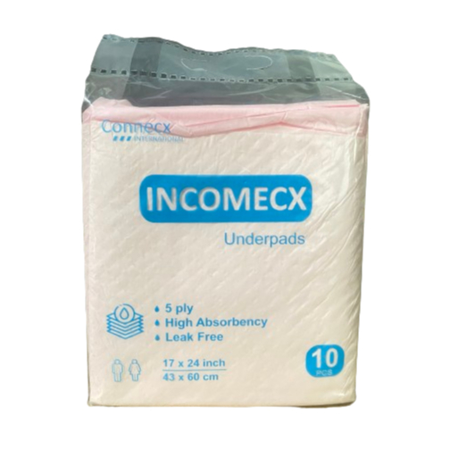 Connecx - Incomecx Underpad, Disposable 5ply Underpad (10pcs/pack ...