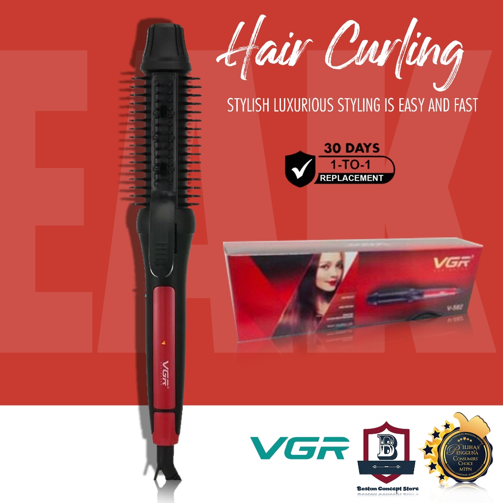 VGR V-582 Electric Professional Hair Curler Curling Iron VGR V582 | Shopee Malaysia