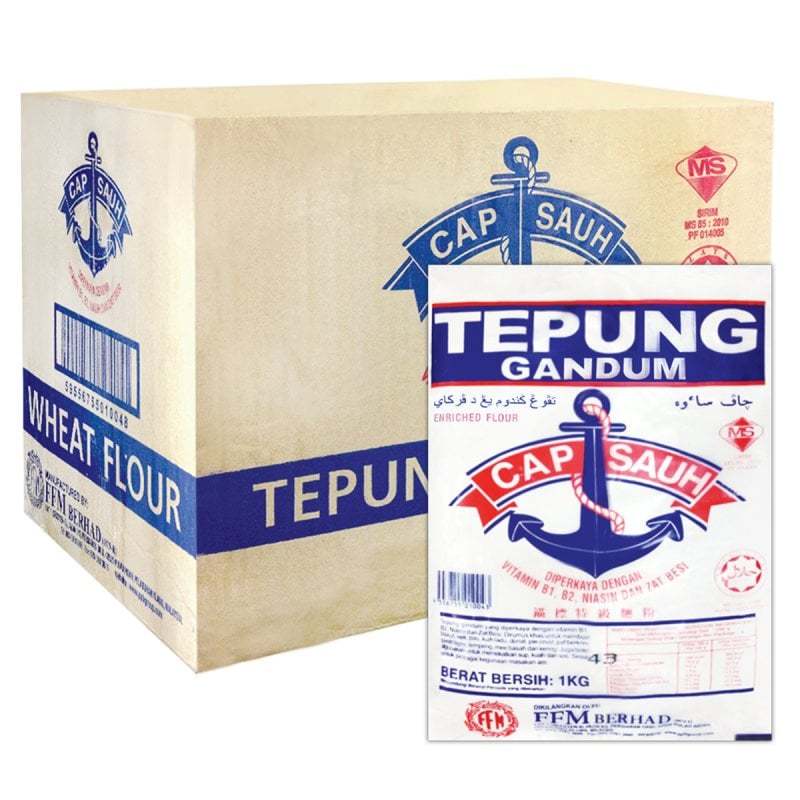 [WHOLE SALE] Tepung Gandum Cap Sauh 1KG | Shopee Malaysia