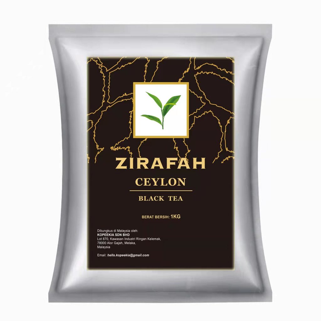 ZIRAFAH Ceylon Black Tea 1KG | Shopee Malaysia