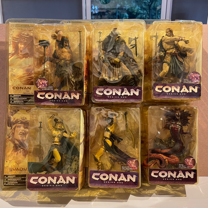 McFarlane - Conan Series 1 Action Figure (Set of 6) | Shopee Malaysia