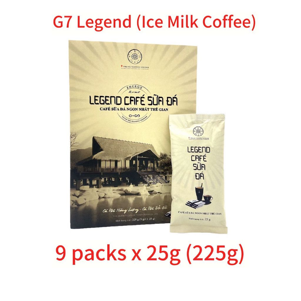 (Halal) Trung Nguyen Legend G7 Vietnamese Instant Coffee Series ...