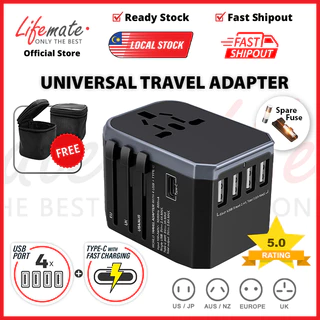 universal travel adapter - Prices and Promotions - Aug 2024 | Shopee ...