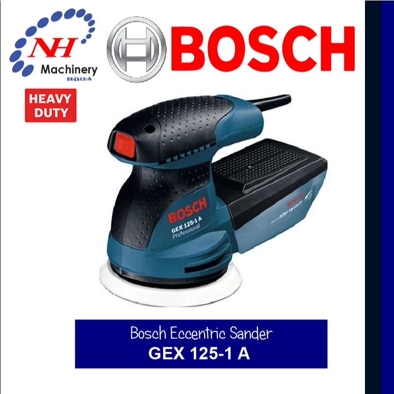 BOSCH GEX 125-1 A - ECCENTRIC SANDER | Shopee Malaysia