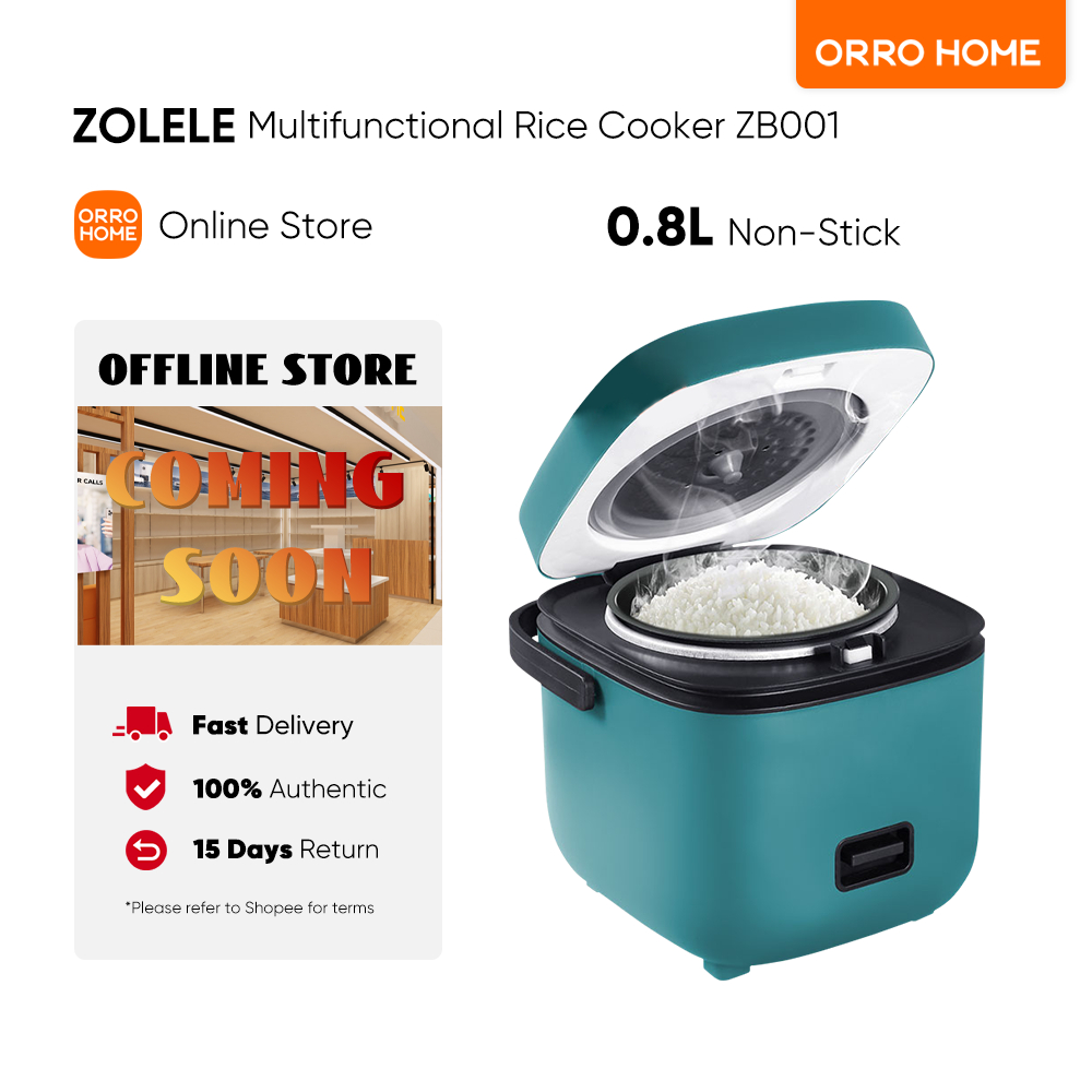 ZOLELE Rice Cooker Small Periuk Nasi Kecil Quick Cooking Multi-Function ...
