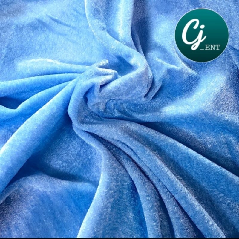 💥READY STOCK💥 Kain Baldu Satin Velvet 68"/ 175cm (elastic) OPEN METER ...